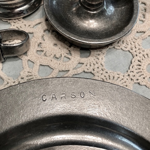 Carson | Accents | 22 Piece Vintage Carson Pewter Table Setting | Poshmark